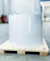 China Tire Glue Type Adhesive PE Label Material Roll 80u Face Thickness for sale