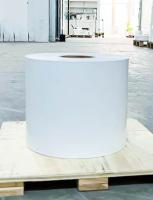 China SGS Approval Inkjet Glossy Self Adhesive Synthetic Paper 50μ Surface Thickness for sale