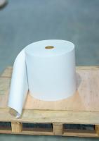 China Scratch Resistant Thermal Paper Jumbo Roll High Viscosity Stong Sticky Back Type for sale