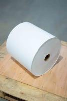 China Waterproof  Thermal Paper Jumbo Roll Labels 75μ Surface Thickness Extra Sticky for sale