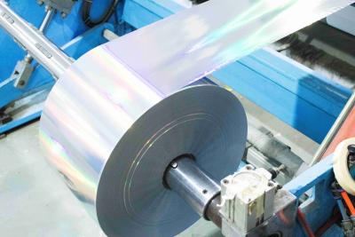 China Acrylic Glue  Self Adhesive Holographic Film Label Paper 1000m Length for sale