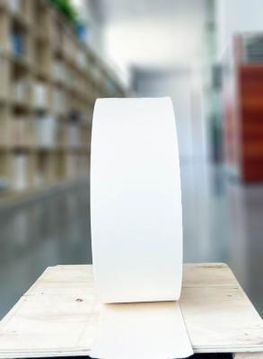 China Extra Sticky Removable Glue Type Adhesive Synthetic Label Material 75u surface thick for sale