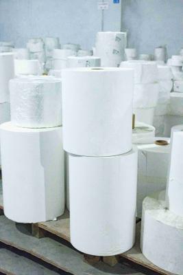 China Extra Sticky PE Coated Board , Clear Removable Labels 80u Surface Thickness for sale
