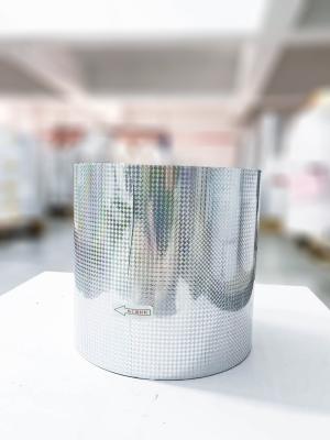 China Anti Scratch Holographic Adhesive Film , Extra Sticky Holographic Film Roll for sale