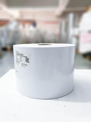 China Ordinary Sticky  Printed Thermal Paper Rolls  Glossy Paper Oil Glue for sale