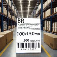 China 100x150 Size Logistics and Express Sheet 50*37*24mm Box Gauge for Packaging Labels for sale