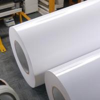 China 80g Coated Paper Label Material for High Peel Strength 20min and 70±5% Liner Thickness for sale