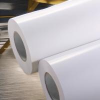 China White Glassine Paper Label Material 80g Coated Paper with Permanent Acrylic Adhesive for sale