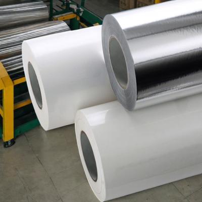 China Printing House Label Material 80g Coated Paper with Permanent Adhesive and Viscosity for sale