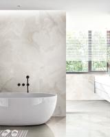 China Super White Texture Modern Floor Tiles Jade Bright Surface And Soft Light for sale