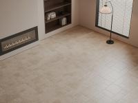 China Beige Limestone Tiles 600x600mm Anti-Slip Exterior Stone for High End Courtyards for sale