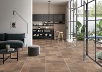China Rustic Limestone Tiles 60x60cm Antique Stone Pavers for High End Courtyard Decoration for sale