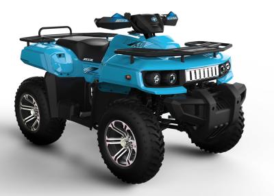 China Blue 4X4 Quad Bikes 400cc Top Speed 85 Km/H With EEC & EPA for sale