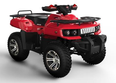 China Red Utility ATV CVT With Offroad Tire Or Road Tire , Hydraulic Brake for sale