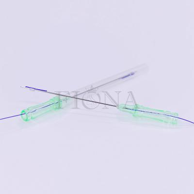 China 21G 60mm Canulado Canulas PCL Thread Lift Agulha Afiada Needle for sale