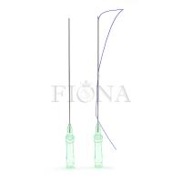 China 100mm Facial Neck Lifting PDO Cog Thread , 19G Skin Threading Face Lift for sale