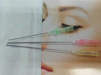China Skin Resilience Shrap Needle 60mm PDO Threads Nose Lift for sale
