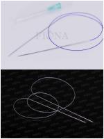 China Double Arm Double Needle Thread 21G 290mm Silhouette Lifting for sale