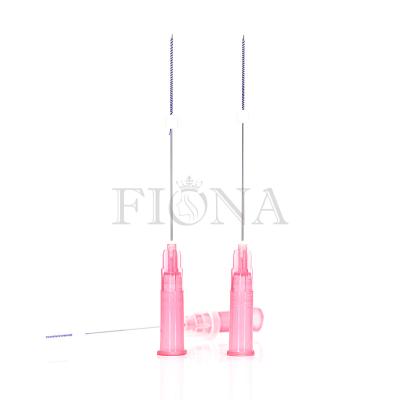 China Agulha Afiada Needle Screw PDO Thread Lift 29G 50mm for sale