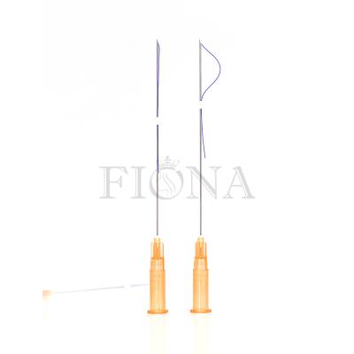 China PDO Agulha Afiada Needle Screw Thread Lift 27G 38mm for sale