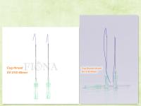 China Absorbable PDO PCL PLACL Cog Threads Lift 360 4D 6D 12D For Eyebrow Lifting for sale