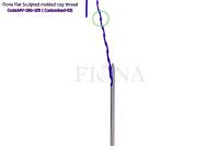 China PDO Flat Sculpted Molding Cog Thread 18G100MM For Face Check Arm Lifting for sale