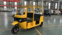 China 52 - 100Ah Steel Electric Passenger Tricycle White Black Red Green Gray Metal Pvc Pp for sale