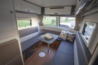 China Electric Travel Trailer RV 100km/H Leisure Camper Trailer Xiaomi TV for sale