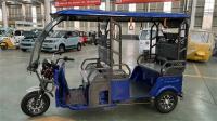 China 6 Seats Electric Tricycle Tuk Tuk Open Electric Tricycle 1500W for sale