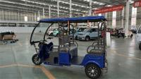 China 6 Seats Electric Tricycle Tuk Tuk Open Electric Tricycle 1500W for sale