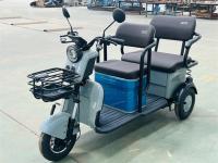 China D18 Travel Leisure Electric Tricycle Three Wheel Electric Bicycles Electric Tricycle For 2 Adults for sale
