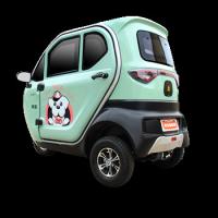 China Cute Passenger Electric Tricycle 1000W Enclosed Tricycle For Adults for sale