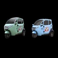 China 2 Doors Electric Passenger Tricycle Enclosed Electric Tricycle 72V for sale