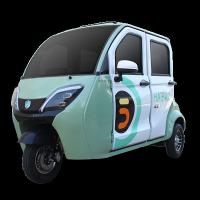 China Closed 3 Wheel Electric Tricycle Road Legal Electric Enclosed Tricycle For Adults for sale