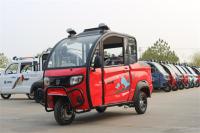 China MKa G Open Electric Passenger Tricycle  Enclosed 3 Wheel Electric Moped for sale