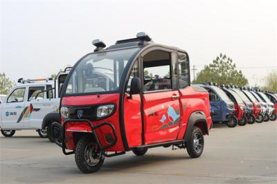 China MKa G Open Electric Passenger Tricycle  Enclosed 3 Wheel Electric Moped for sale