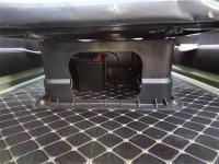 China 1260mm Gasoline Powered Vehicle Gas Electric Tricycle Car For Adults for sale