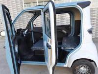 China Passenger Gasoline Powered Vehicle Closed Gas Electric Trike Car for sale