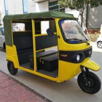 China K01 Road Legal Passenger Trike Electric 1500W Closed Passenger Tricycle for sale