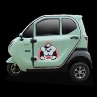 China Cute Passenger Electric Tricycle 1000W Enclosed Tricycle For Adults for sale