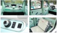 China KunPeng Plus Four Wheeler Electric Vehicles Air Conditioner Solar Energy Low Speed Mini Car for sale
