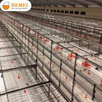 China Multi Tier Automatic Harvesting Broiler Cage for sale
