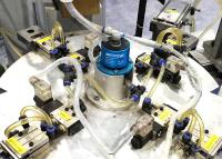China 110v Pneumatic Air Rotary Union With Flange Mounting for sale