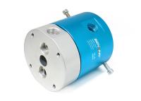 China 2 Passages Pneumatic Hydraulic Rotary Union Support Transmit Signal for sale