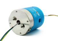 China 2 Passages Pneumatic Hydraulic Rotary Union Support Transmit Signal for sale