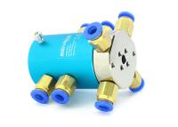 China 4 Passage Electrical Pnuematic Rotary Union 6~36 Circuits for sale