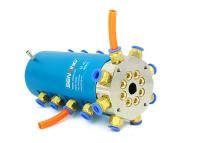 China Custom Pneumatic Rotary Union Slip Ring Electrical Connector 250RPM for sale