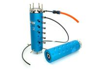 China M5 Port Pneumatic Rotating Joint Sliprings With 6-56 Electrical Wires for sale