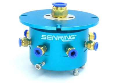 China 8 Outlet Flow Pneumatic Rotary Union 3801015 For 15mm Pipe for sale