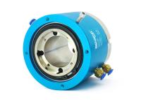 China 2 Passage Electrical Rotary Union Joint 50mm Hollow Shaft for sale